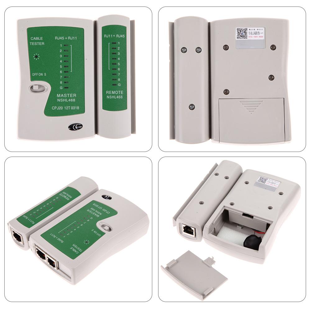 Cable Tester+Crimp Crimper+100 RJ45 CAT5 CAT5e Con... – Grandado