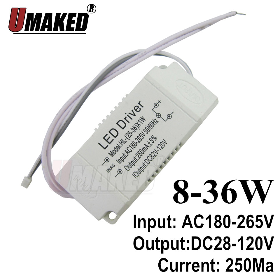 Controlador de techo LED 8W12W24W36W, transformado... – Grandado