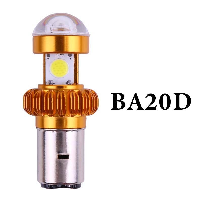 1Pc H4 BA20D 3SMD Motorfiets Koplamp Hi/Low Scoote... – Vicedeal