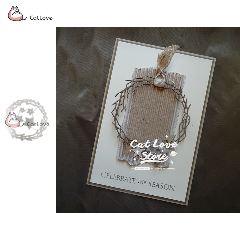 Tak Krans Metalen Stansmessen Stencils Voor DIY Sc... – Grandado