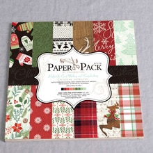 DIY Merry Christmas Happy Scrapbooking paper pack ... – Vicedeal