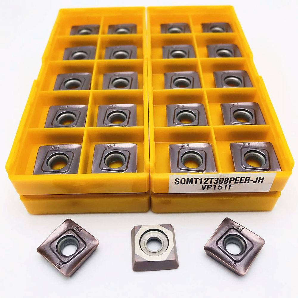 10Pcs carbide insert SOMT12T308 JH VP15TF metal ca... – Vicedeal