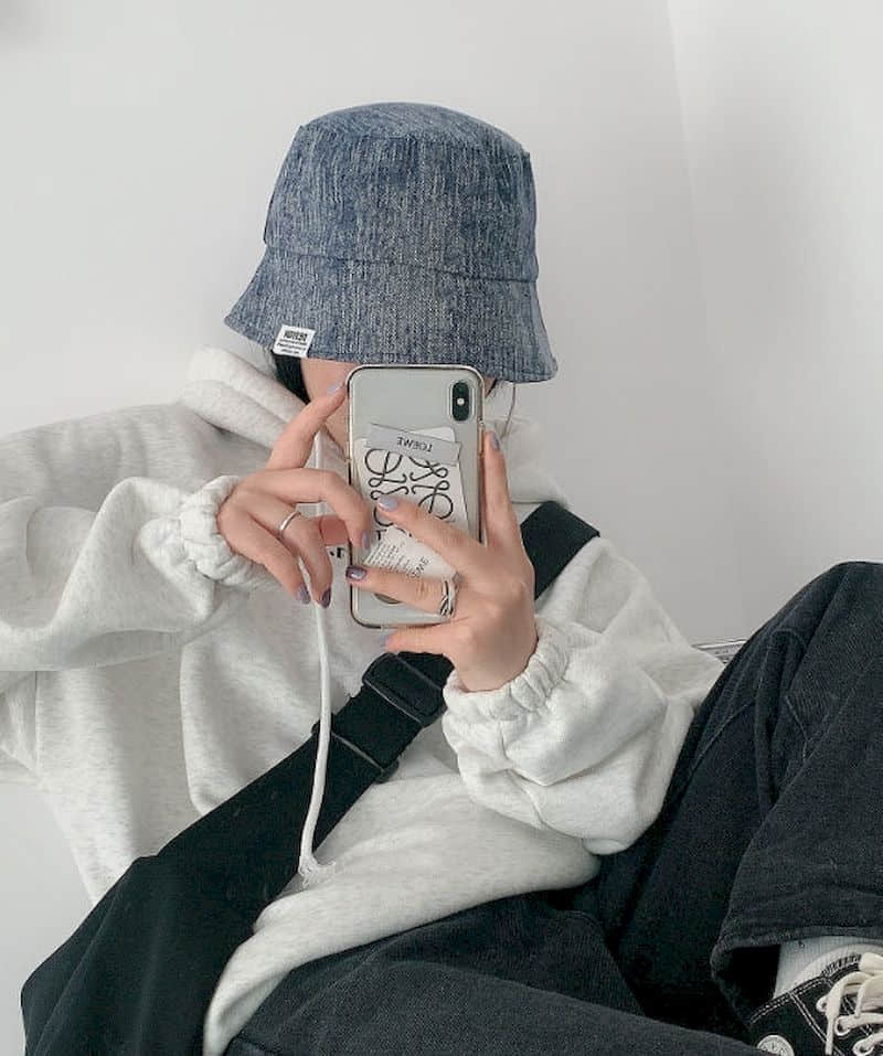 Ins Hoed Vrouwelijke Herfst En Winter Japanse Patc... – Grandado