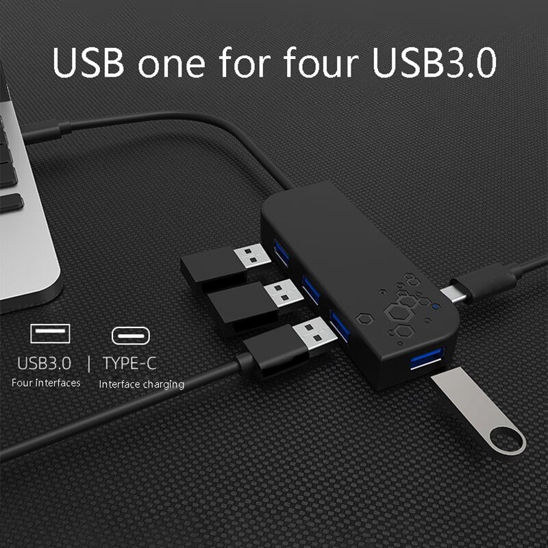 USB Splitter USB Hub USB3.0 Hub Splitter 4 Port US... – Grandado