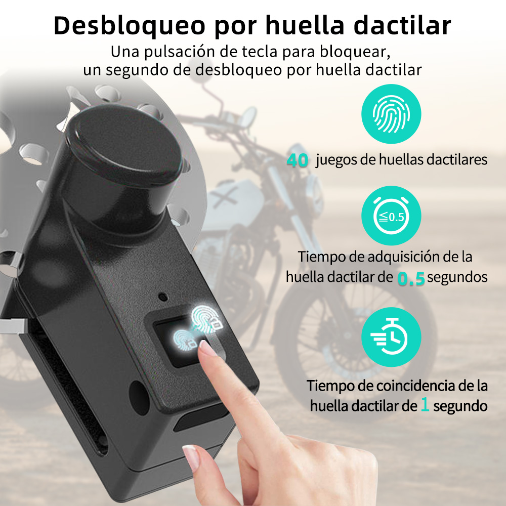 Deelife motocicleta scooter bloqueio de freio a di... – Grandado