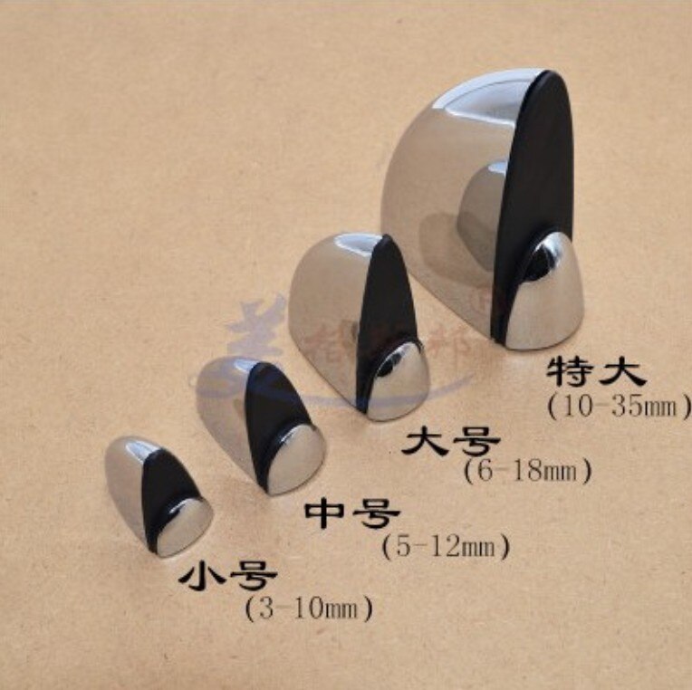 2PCS Olecranon Glass Clamps Plane Zinc Alloy Shelv... – Grandado