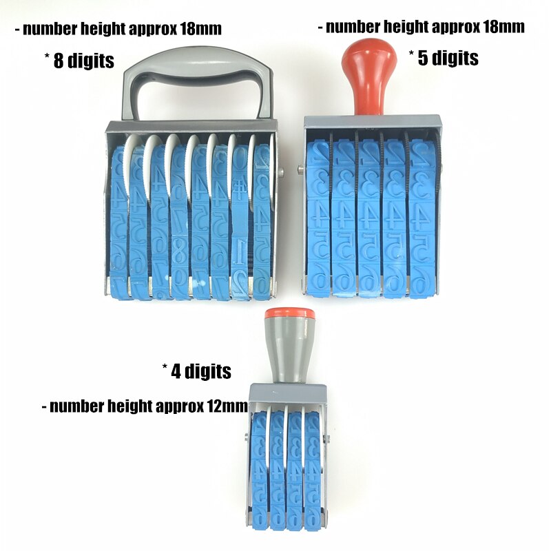 Höhe 12mm oder 18mm diy gepäck und taschen nummeri... – Vicedeal
