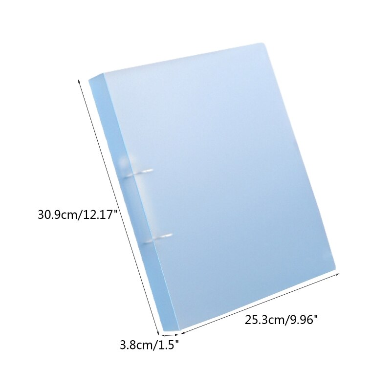 A4 Binder Folder 4-ring 2-ring A4 File Binder Expa... – Grandado
