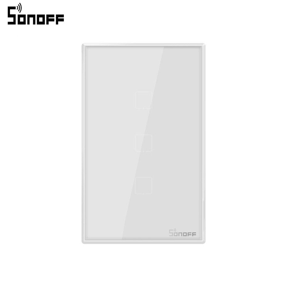 Sonoff WiFi Smart Switch T0 UNS EU 1 2 3 Gang Wand... – Vicedeal