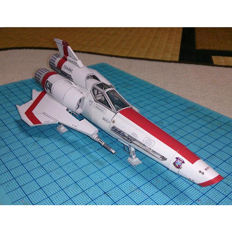 Battlestar Viper 2 Viper Mk2 3D Paper Model DIY Ha... – Vicedeal