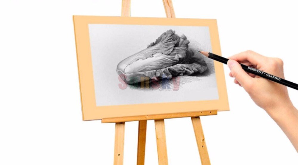 12pc Set 34213 Sketch Pencil Set Wood Pen Charcoal Grandado