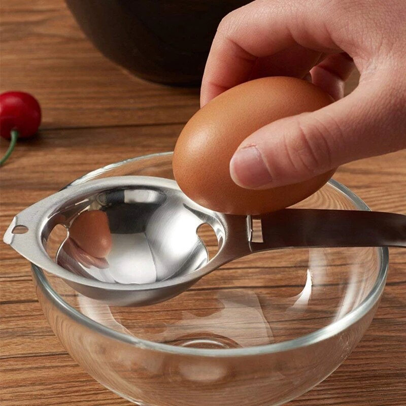 Egg Divider Stainless Steel Egg Yolk Extractor Fil... – Vicedeal