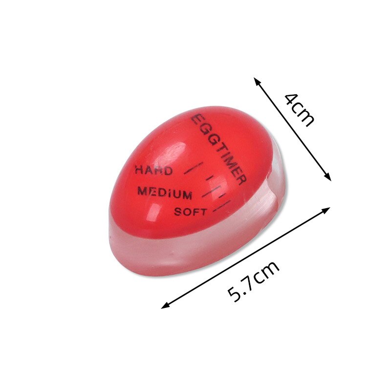 1Pcs Resin Boiled Eggs Portable Egg Timer Red Kitc... – Grandado