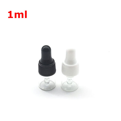 5pcs Small Clear Glass Bottle 1ml Vial For Essenti... – Grandado