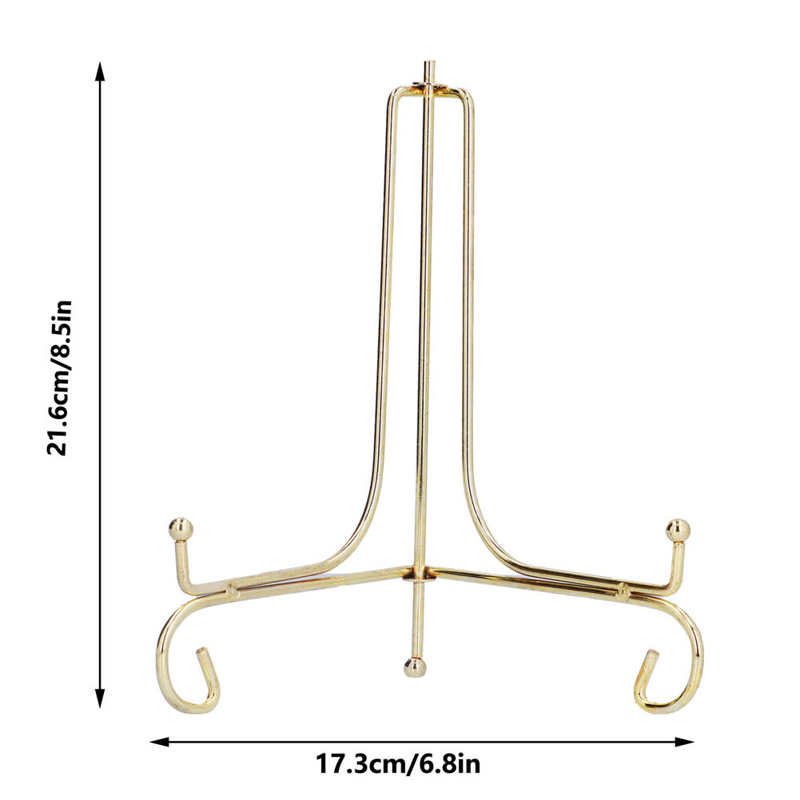 Clock Stand Metal Display Rack 8.5x6.8in for Marbl... – Grandado