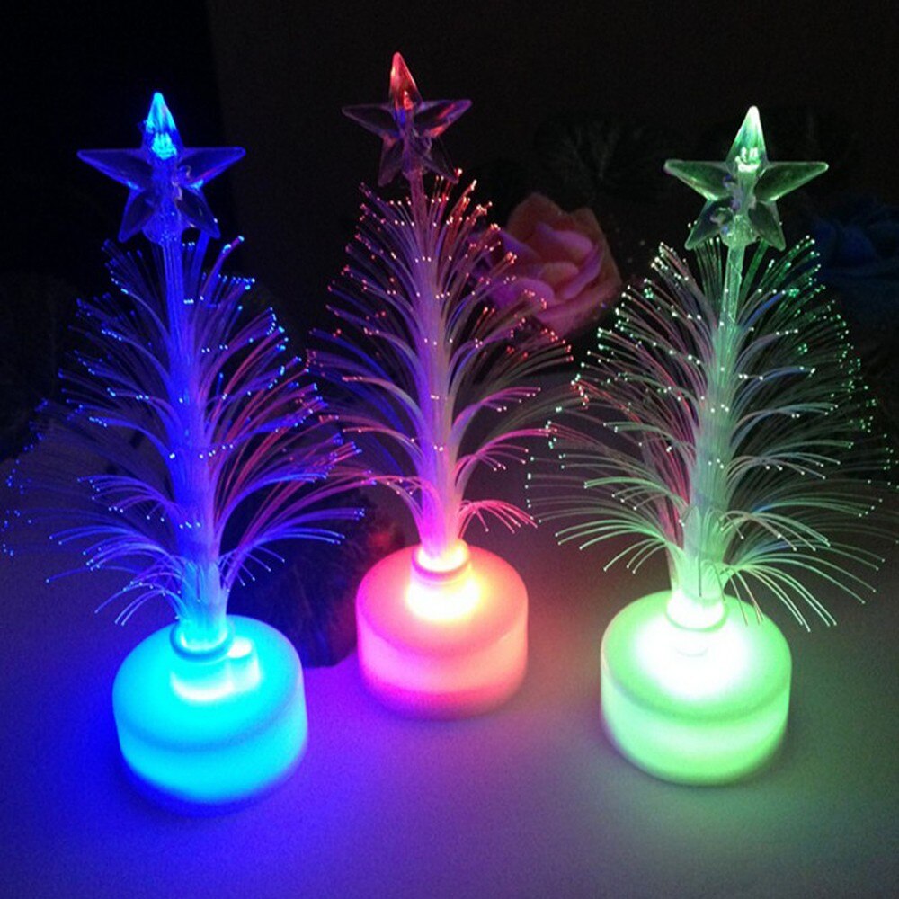 Night light Christmas Xmas Tree Color Changing LED... – Grandado