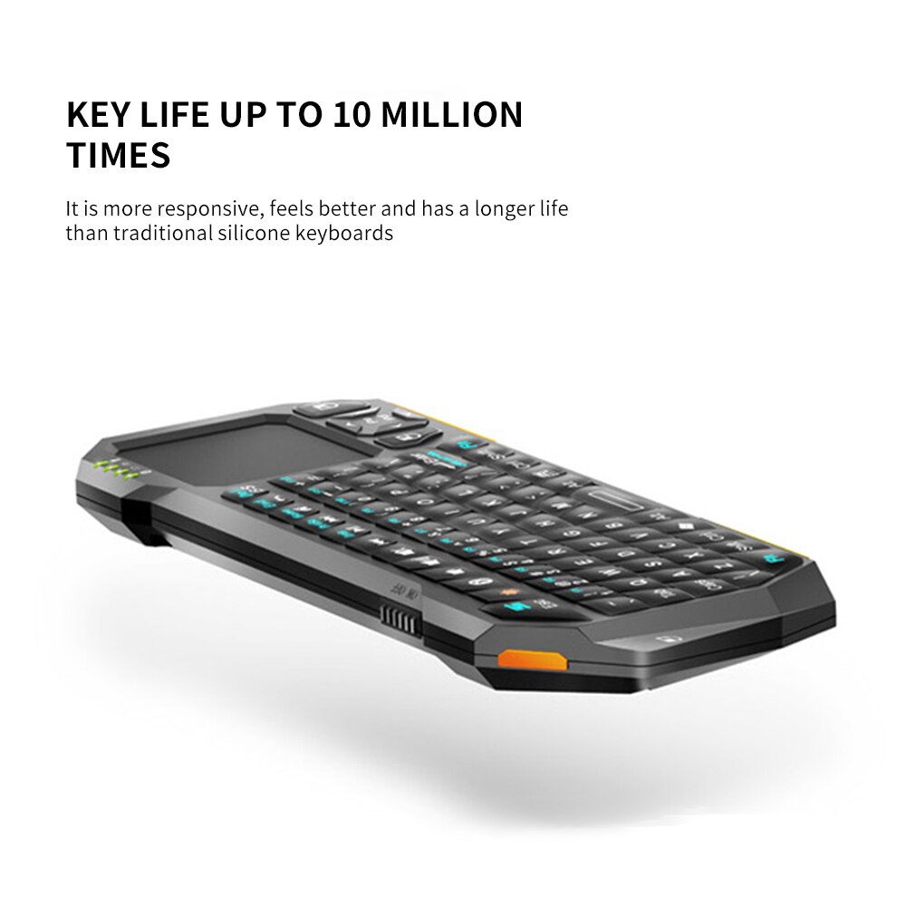 Portable Wireless Bluetooth Keyboard With Touchpad... – Grandado