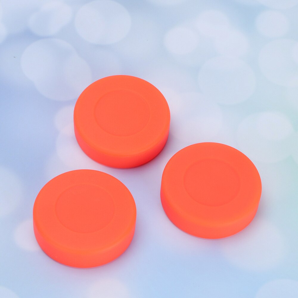 10 Pcs Hockey Pucks Durable Orange PVC Sports Supp... – Vicedeal