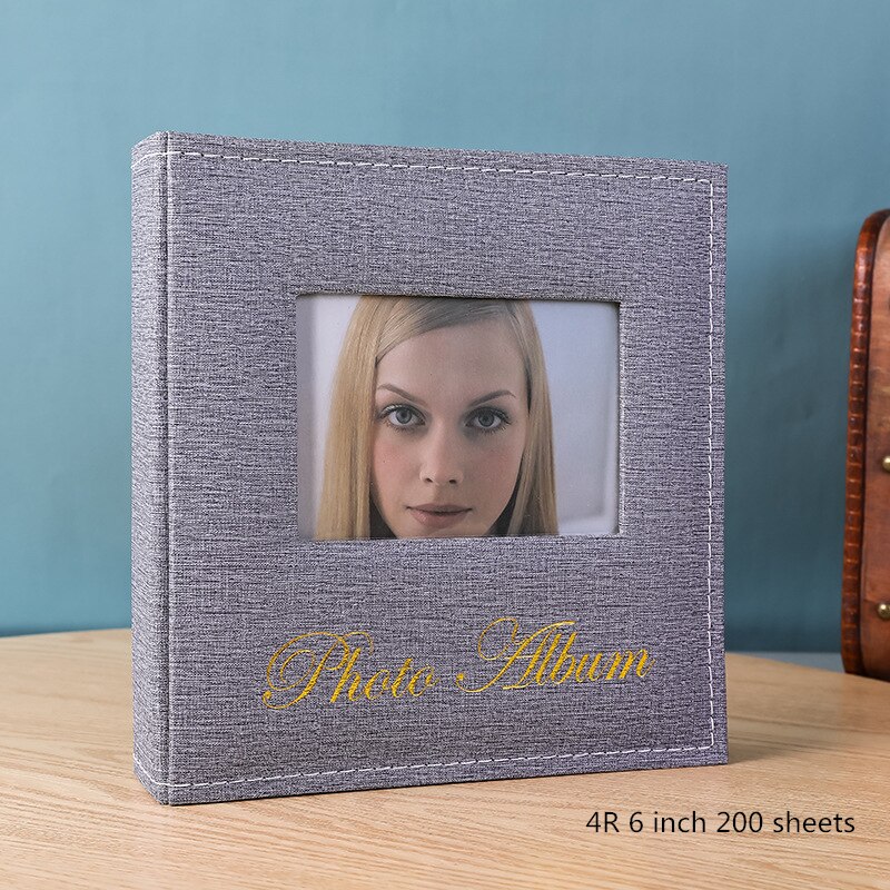 6-Inch 200 Creatieve Fotoalbum Interstitiële Album... – Vicedeal