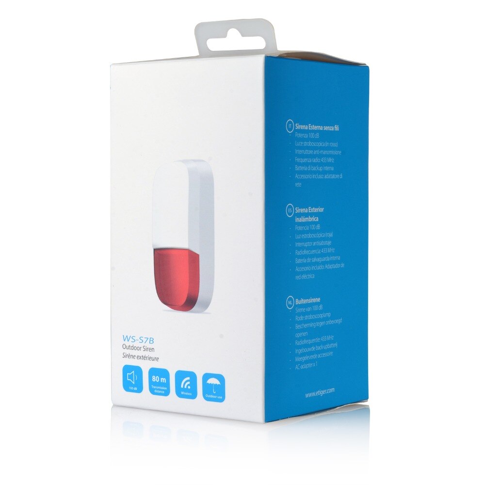 Wireless Outdoor Siren 433 Mhz Flash Sirene Hoorn ... – Grandado