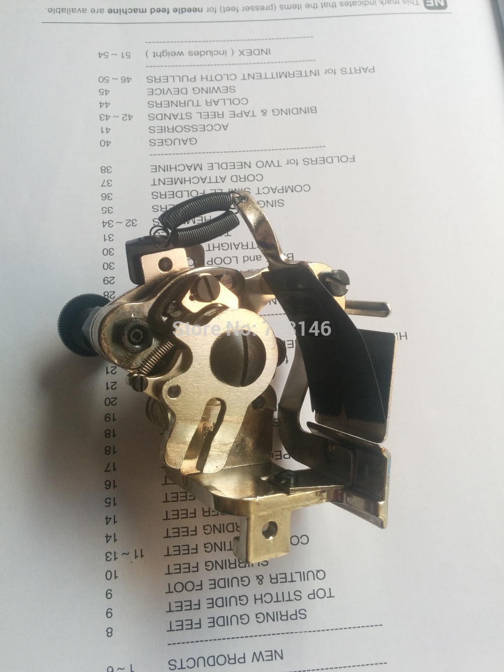 MADE IN TAIWAN RUFFLER Vintage Industry Sewing Mac... – Grandado