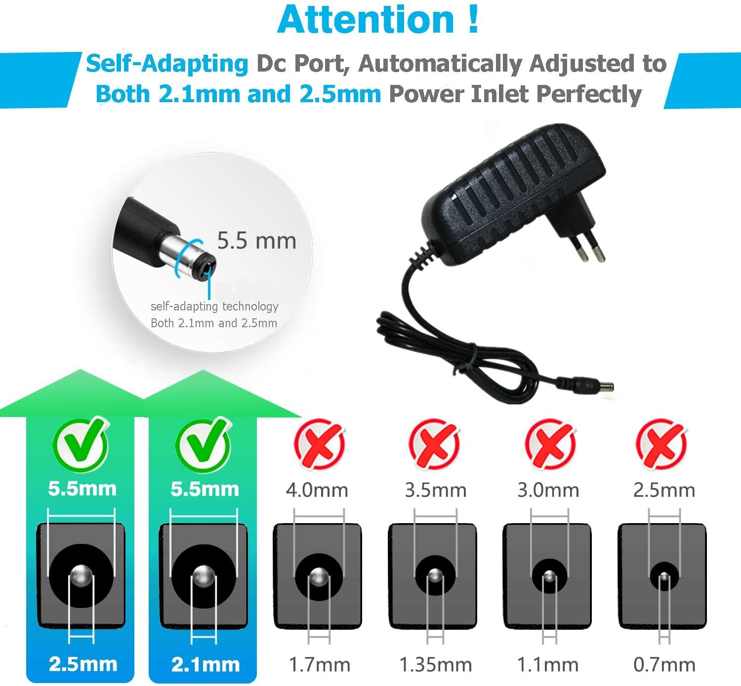 AC 110V 220V DC 12V 1A 2A 3A Lighting Transformer ... – Grandado