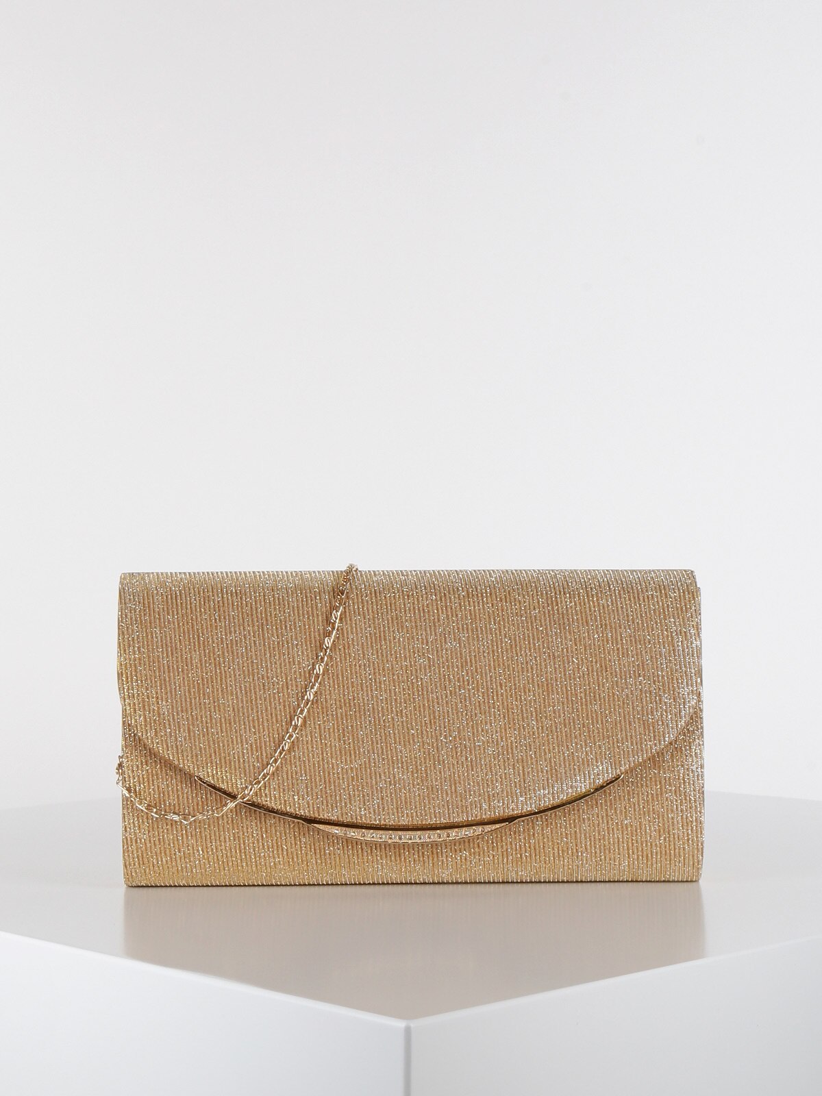 Lurex hard shell Clutch Bag – Grandado