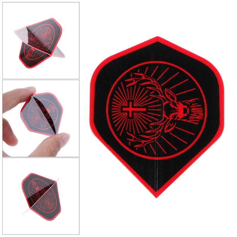 OOTDTY 30 Pcs Nice Dart Flights Rare Pattern PET – Grandado