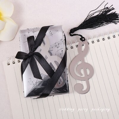 10pcs Music Note Bookmark Wedding Bridal Shower Pa... – Vicedeal