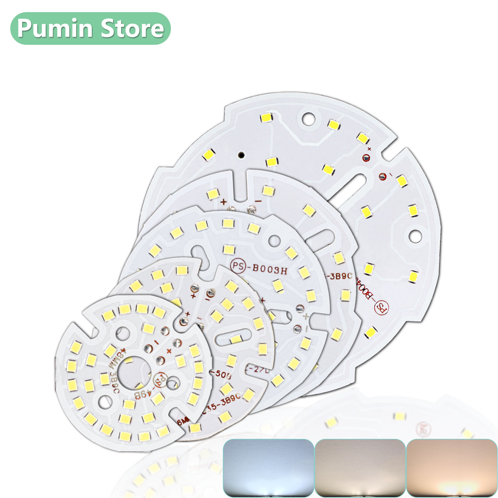 LED 9W LED Panel Light 48mm 56mm 65mm 74mm 96mm DC... – Vicedeal