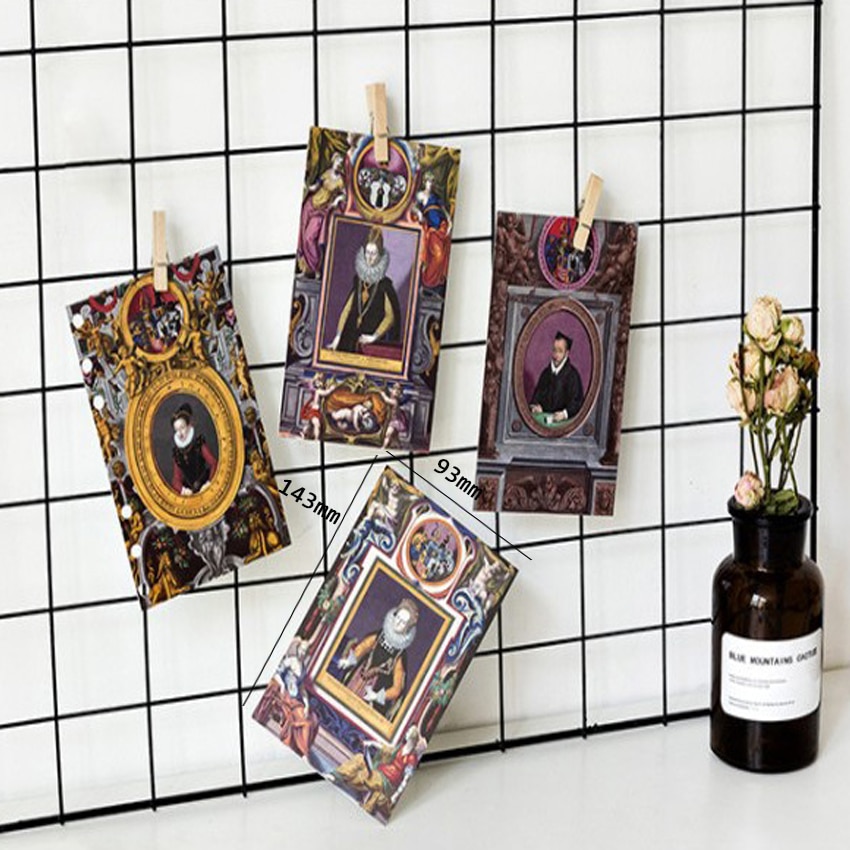 30 Pcs/lot Retro European Nobility Postcard Greeti... – Vicedeal