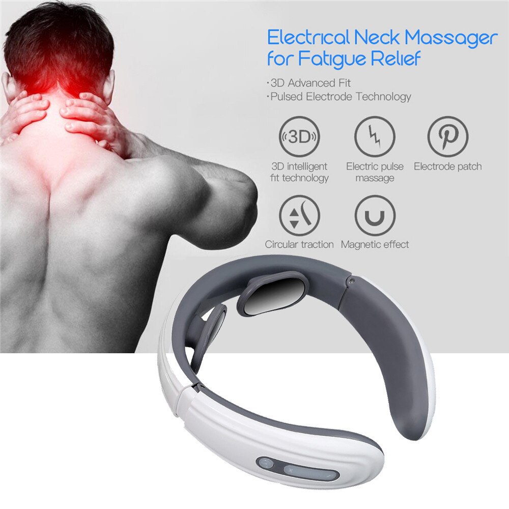 Elektrische Nek Massager Pulse Nek En Rug Massage ... – Vicedeal