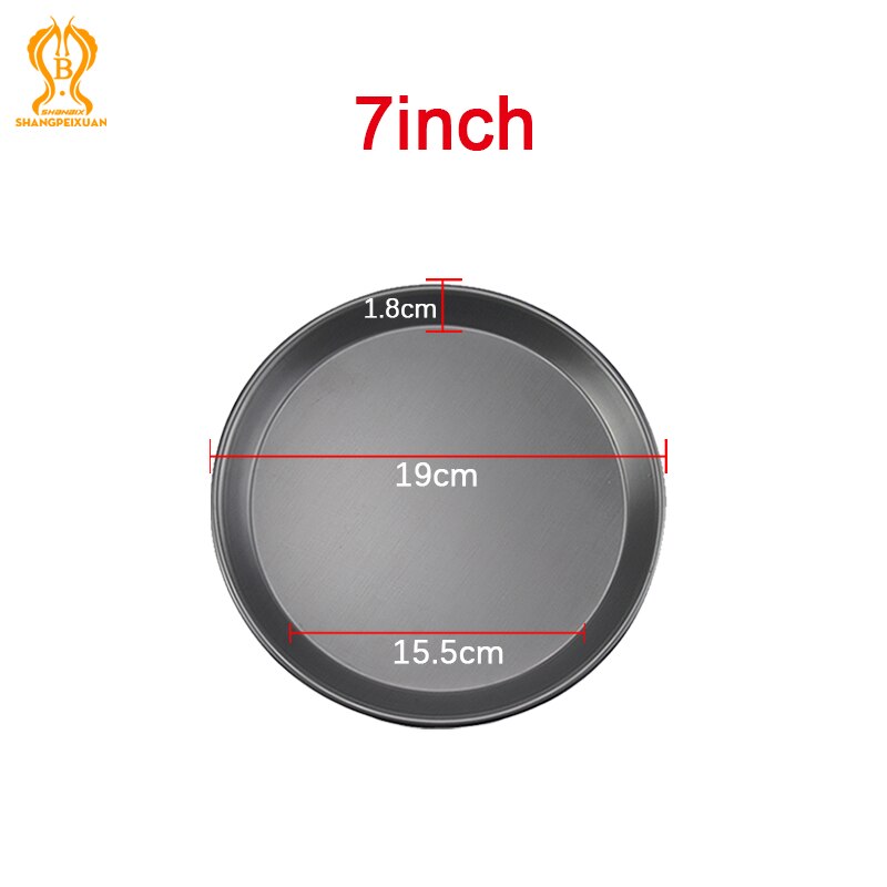 SHANGPEIXUAN 6/7/8/9/10/11/12 inch Pizza Pan Alumi... – Vicedeal