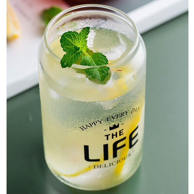 Ins Cola Cup with Letter Pattern Soft Drink Cup Te... – Grandado