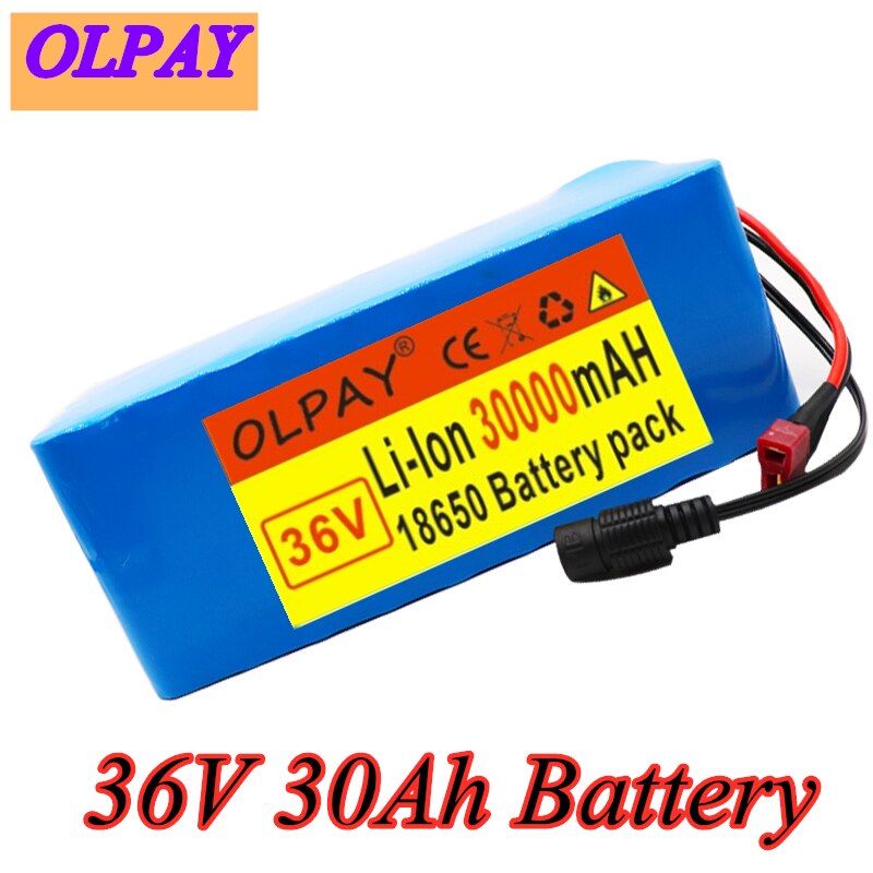 Original 36V 10S4P 30Ah 500W high power capacity 4... – Grandado