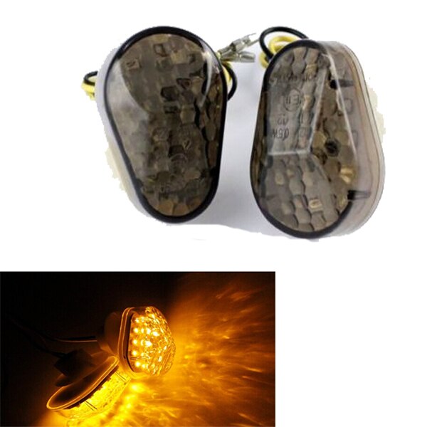 Motorcycle Motorbike LED Flush Mount Blinker Smoke... – Vicedeal