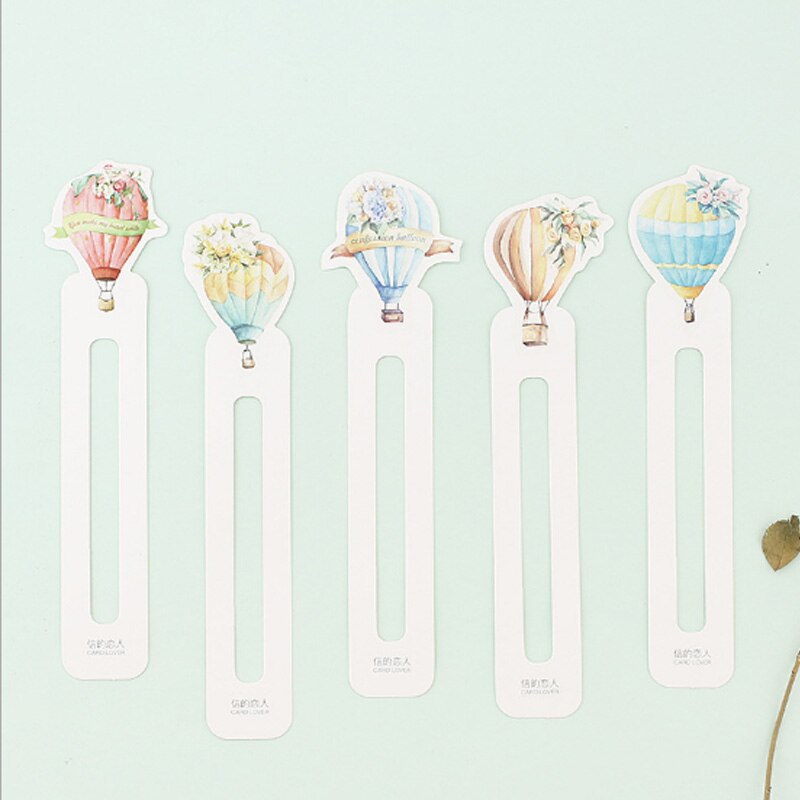 30pcs/box balloon bookmark stationery bookmarks Ka... – Grandado