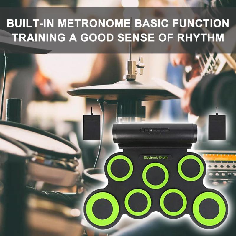 Portable Mini USB Electronic Drum Desktop Musical ... – Grandado