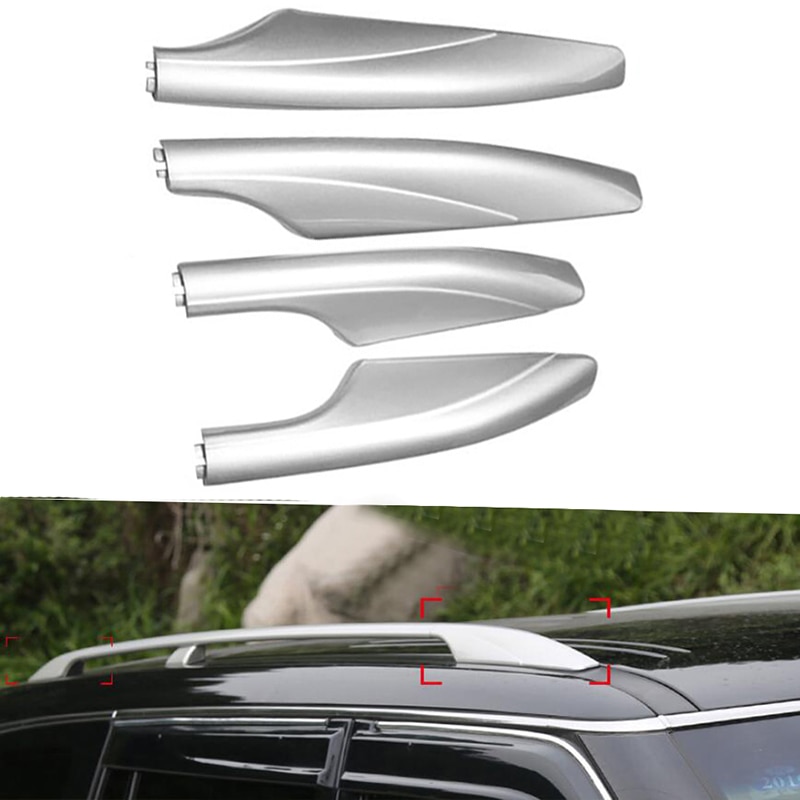 Silver Roof Rack Cover Front Rear Black Roof Lugga... – Grandado