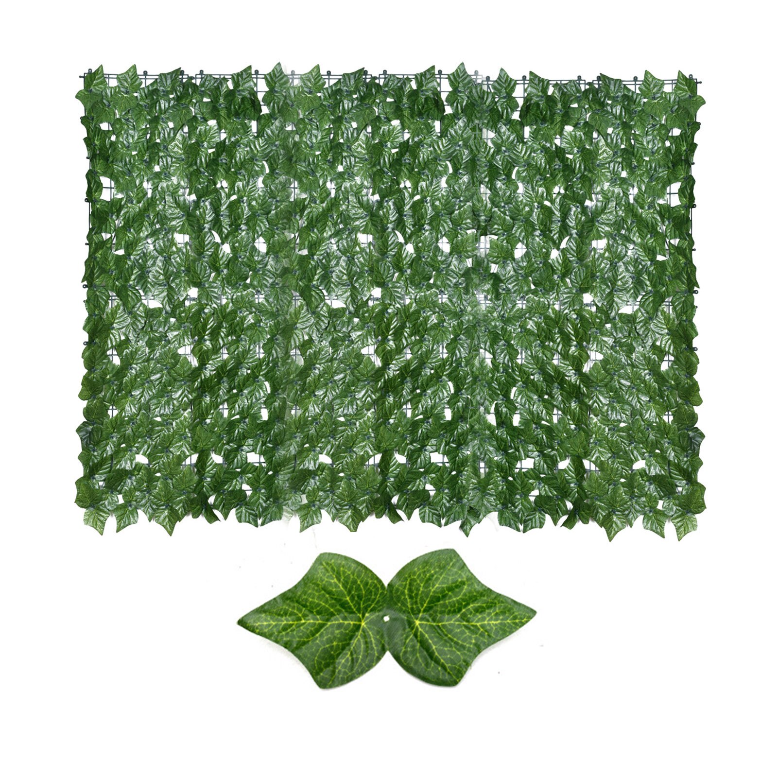 Artificial Green Ivy Leaf Screening Rolls Privacy ... – Grandado