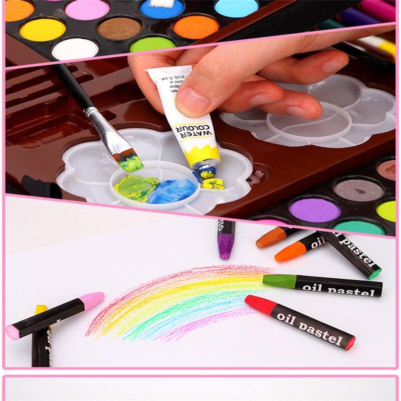 145 pcs Learning stationery artistic drawing sets ... – Grandado