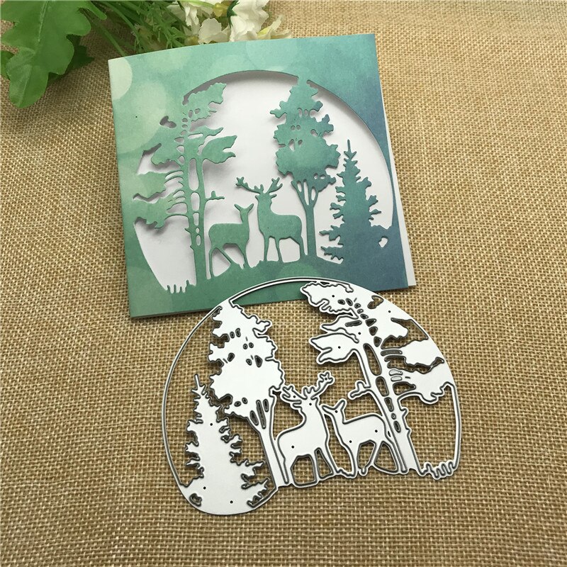 Christmas Metal Cutting Dies tree Stencils For DIY... – Grandado