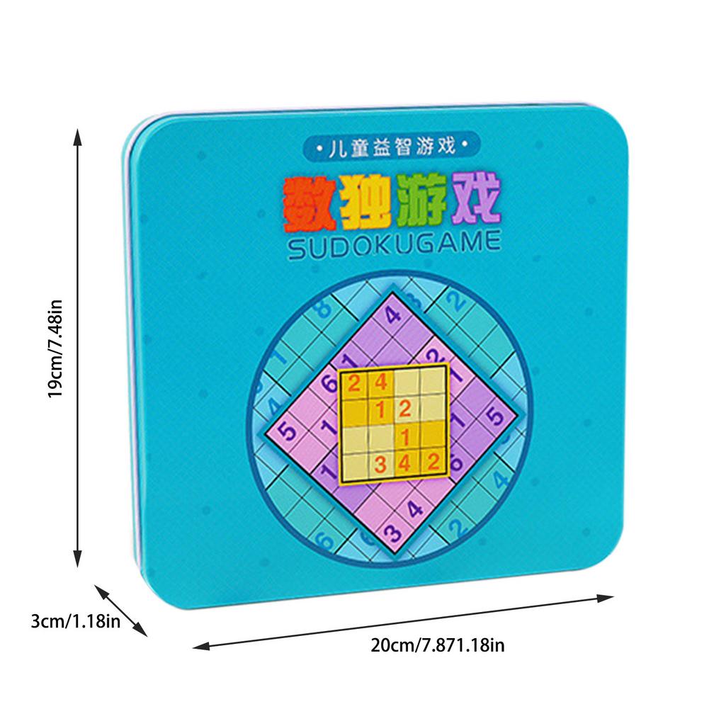 Wooden Sudoku Puzzle Game Toy Brain Teaser Toy Dig... – Grandado