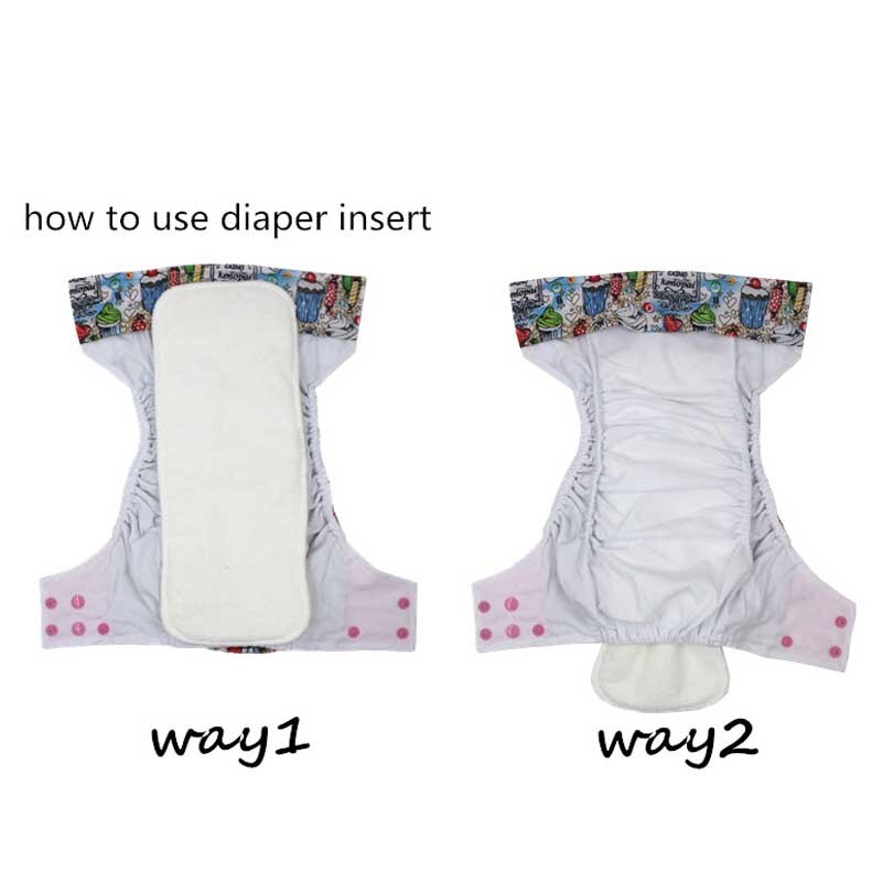 Washable Reusable Diaper Inserts Nappy Liner Boost... – Vicedeal