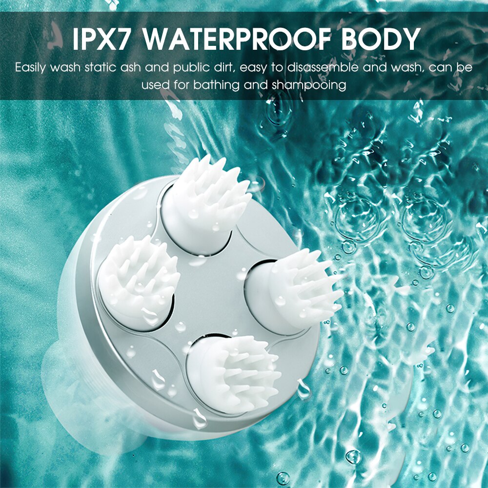 Electric Head Massager Wireless Scalp Massager Wat... – Grandado