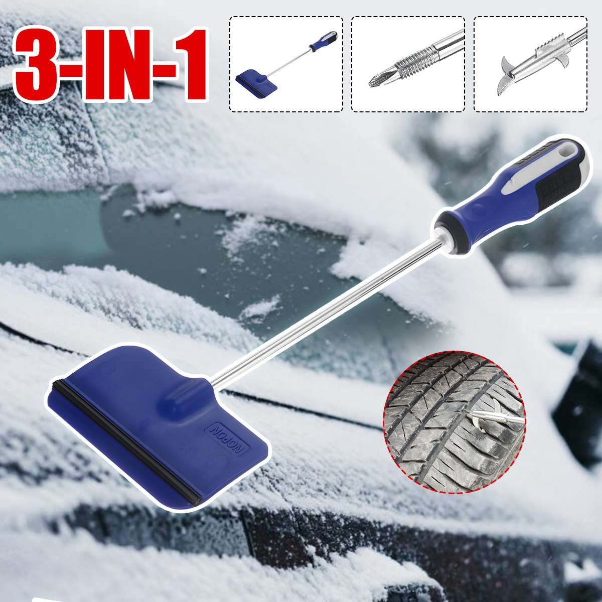 Portable Snow Tool Winter Snow Shovel Shoveling Sn... – Vicedeal