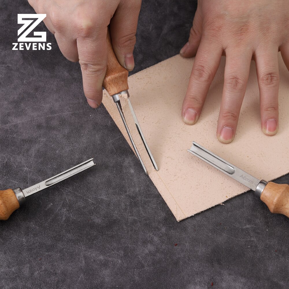 Zevens Breed Edger Skiver Edge Beveler 3 Size 8Mm ... – Grandado