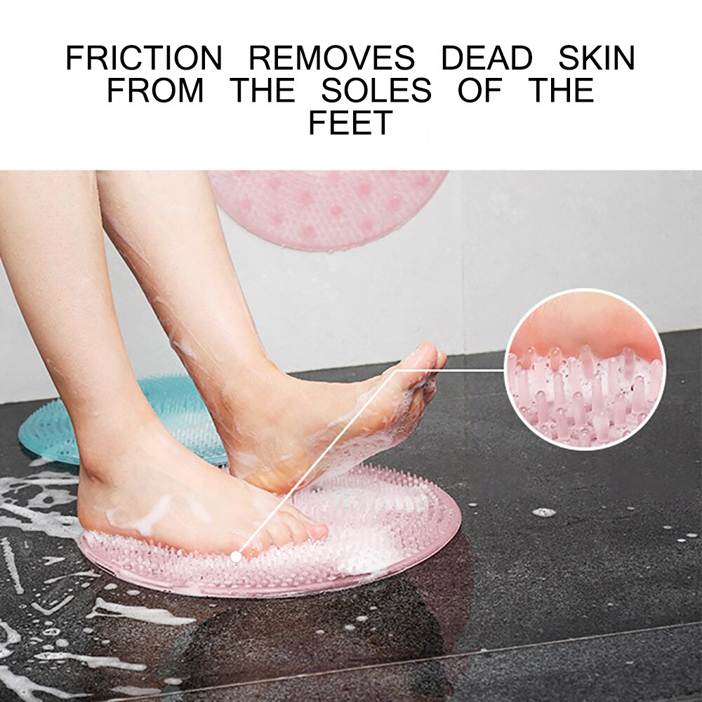 Bath Back Brush Massage Pad Foot Massage Shower Si... – Grandado