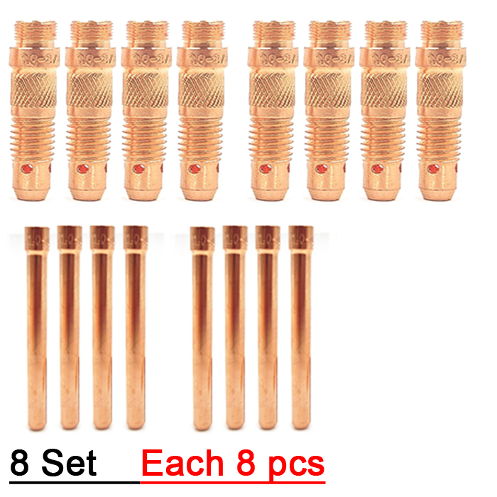 Argon Welding Torch Consumable Collet Body 1.0mm 1... – Grandado