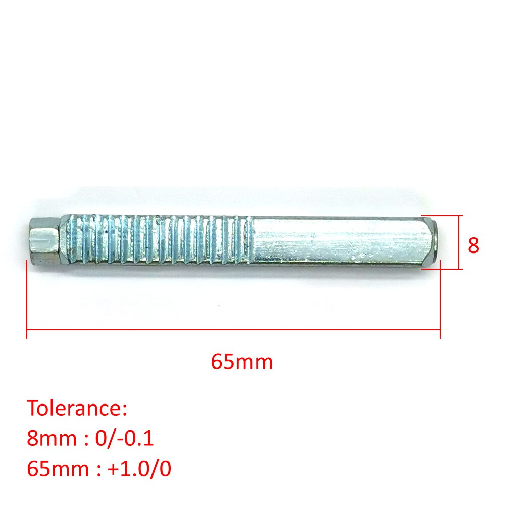 8mm x 65mm entrance bathroom lock steel wooden doo... – Vicedeal